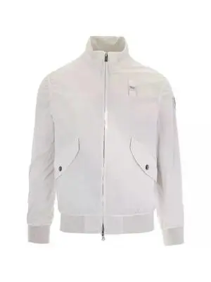 BLAUER. Logo-patch Zip-up Jacket