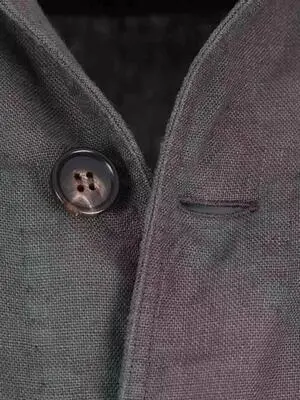 VINCENZO DI RUGGIERO Button-up Patch-pocket Jacket - Grey