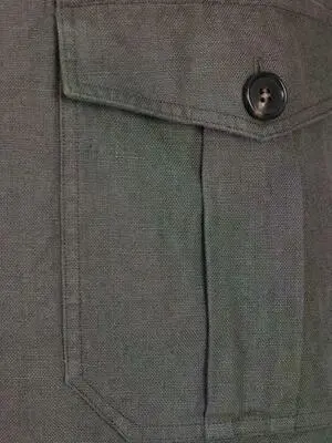 VINCENZO DI RUGGIERO Button-up Patch-pocket Jacket - Grey
