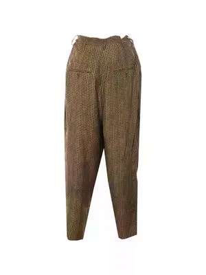 UMA WANG Geometric-patterned Priya Trousers