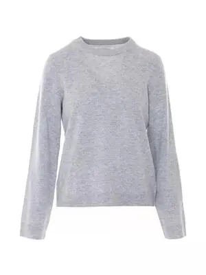 Zadig&Voltaire Cara Leather-patch Sweater - Grey