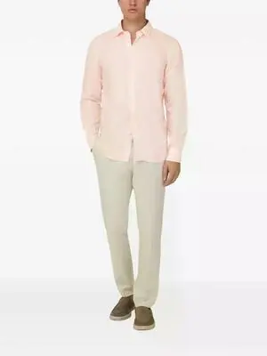 Boggi Milano Darted Drawstring-waist Trousers - Neutrals