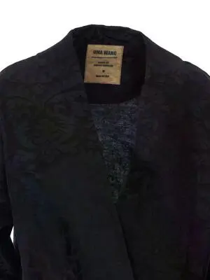 UMA WANG Klarke Floral-paisley Jacket - Black