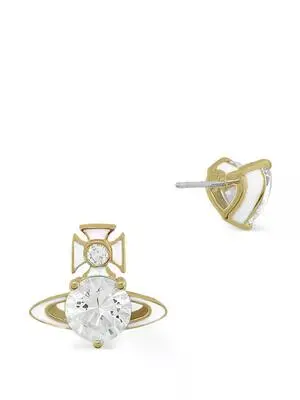 VIVIENNE WESTWOOD Millie Heart Earrings - Gold