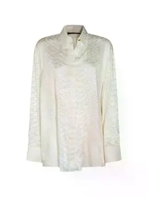 Roberto Cavalli Serpentine-effect Print Shirt