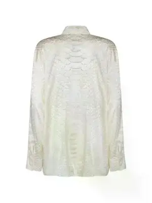 Roberto Cavalli Serpentine-effect Print Shirt