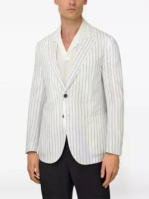 Boggi Milano Breeze Pinstripe Single-breasted Blazer