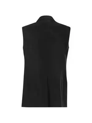Tagliatore Double-breasted Waistcoat - Black