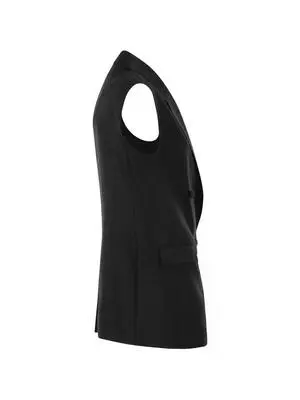 Tagliatore Double-breasted Waistcoat - Black
