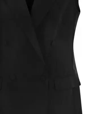 Tagliatore Double-breasted Waistcoat - Black