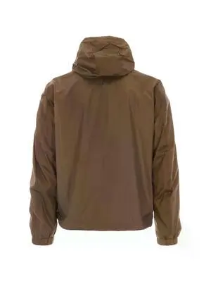 BLAUER. Logo-patch Hooded Jacket