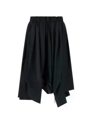 Comme Des Garçons Asymmetric Panelled Shorts