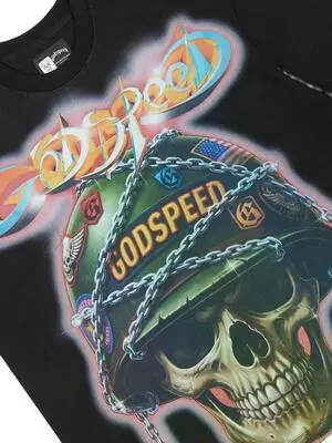 GODSPEED Graphic-print T-shirt - Black