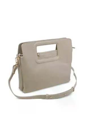 MY BEST BAG FIRENZE Leather Cut-out Clutch - Neutrals