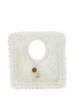 Jacquemus Le Carré Raffia Bag - Neutrals
