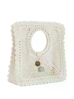 Jacquemus Le Carré Raffia Bag - Neutrals