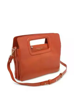 MY BEST BAG FIRENZE Cutout Leather Clutch - Orange
