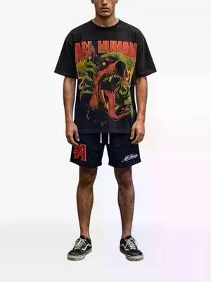 ALL HUMAN Cannonball Mesh Shorts