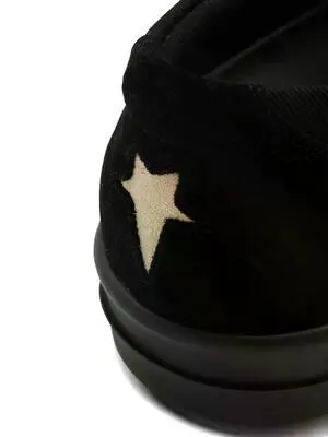 Rick Owens Star-motif Slip-on Sneakers - Black