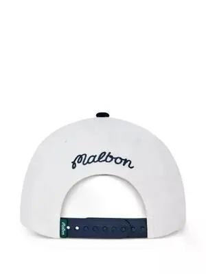 MALBON Palmera Snapback Cap - White