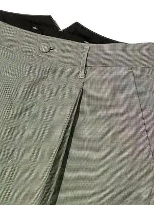 Engineered Garments Houndstooth Pleated Trousers