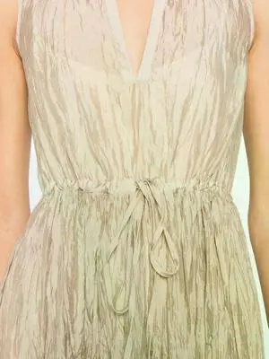 PSOPHIA Crinkled-finish Maxi Dress
