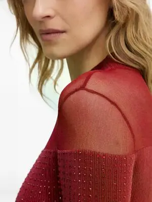 Guess Embellished Long Sleeve T-shirt