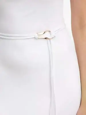 Guess Square-neck Mini Dress - White