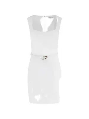 Guess Square-neck Mini Dress - White