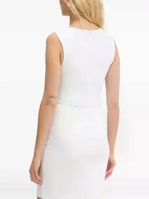Guess Square-neck Mini Dress - White