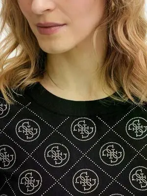 Guess Crew-neck Long Sleeve Sweater