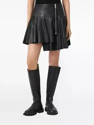 ALLSAINTS Irina Pleated Mini Skirt