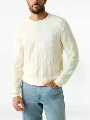 Guess Geometric-knit Sweater