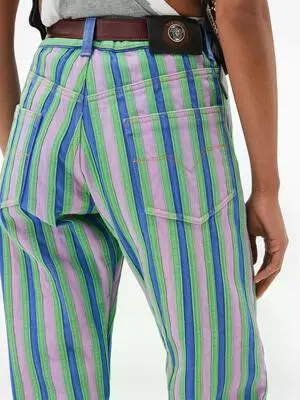 Versace Striped Jeans