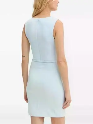 Guess Clea Square-neck Mini Dress - Blue