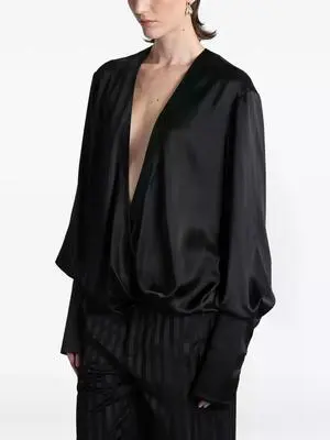 BATAKOVIC Wrap-design Blouse