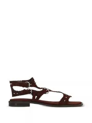 Ash Paprika Studded Sandals
