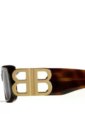 Balenciaga Rectangle-frame Sunglasses
