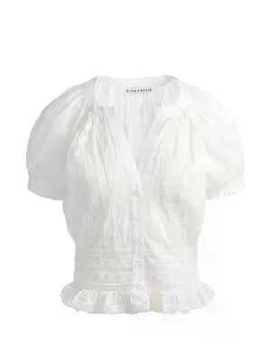 Alice + Olivia Short Sleeve Blouses