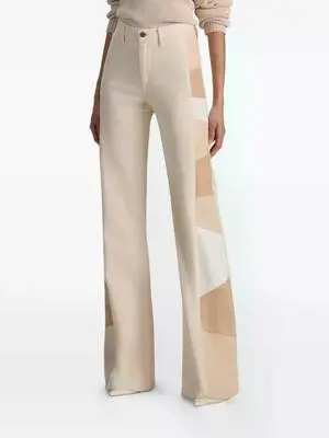 Alice + Olivia Patchwork Jeans