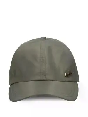 Borsalino Logo-plaque Baseball Cap - Green