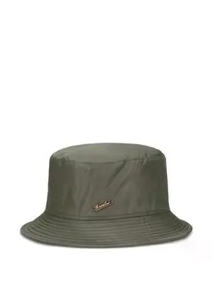 Borsalino Logo-plaque Bucket Hat - Green