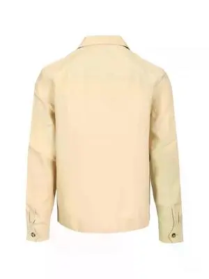 Paul Smith High Neck Zip-up Jacket With Drawstring Hem