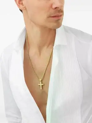 Philipp Plein Crucifix Chain Necklace