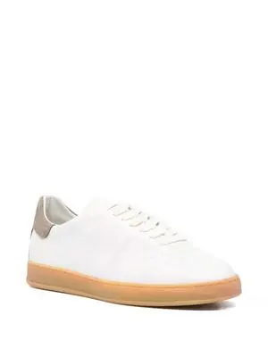 Tagliatore Grained Leather Sneakers
