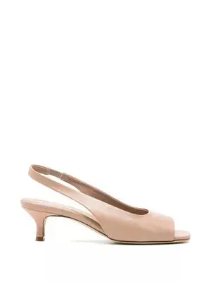 LORENA PAGGI Slingback Sandals - Neutrals