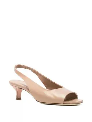 LORENA PAGGI Slingback Sandals - Neutrals