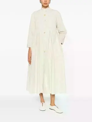 A TENTATIVE ATELIER Marga Pleated Coat