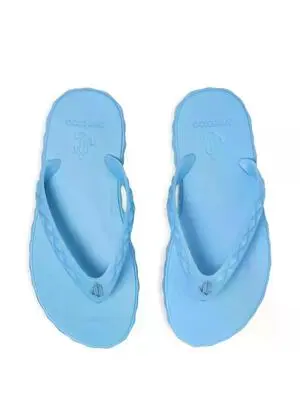 JIMMY CHOO Diamond Platform Flip Flops