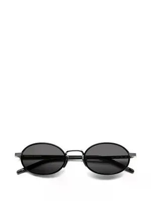 Chimi Oval-frame Sunglasses - Black